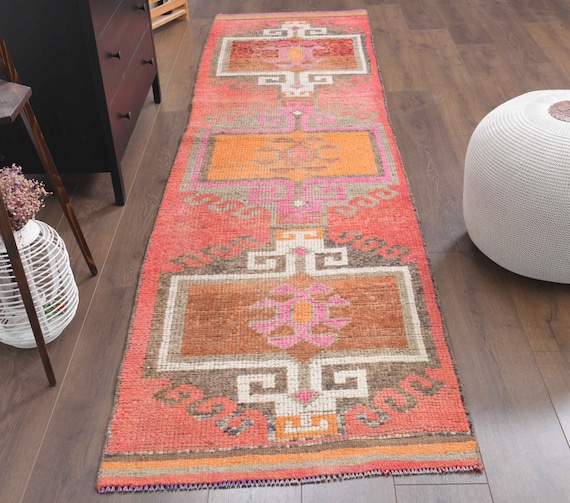 Rugs Floor & Rugs Anatolian Hallway Rugs Farmhouse Decor Folk Art Boho ...