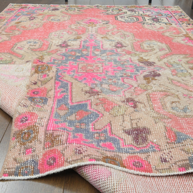 Pink Vintage Rugs - Etsy