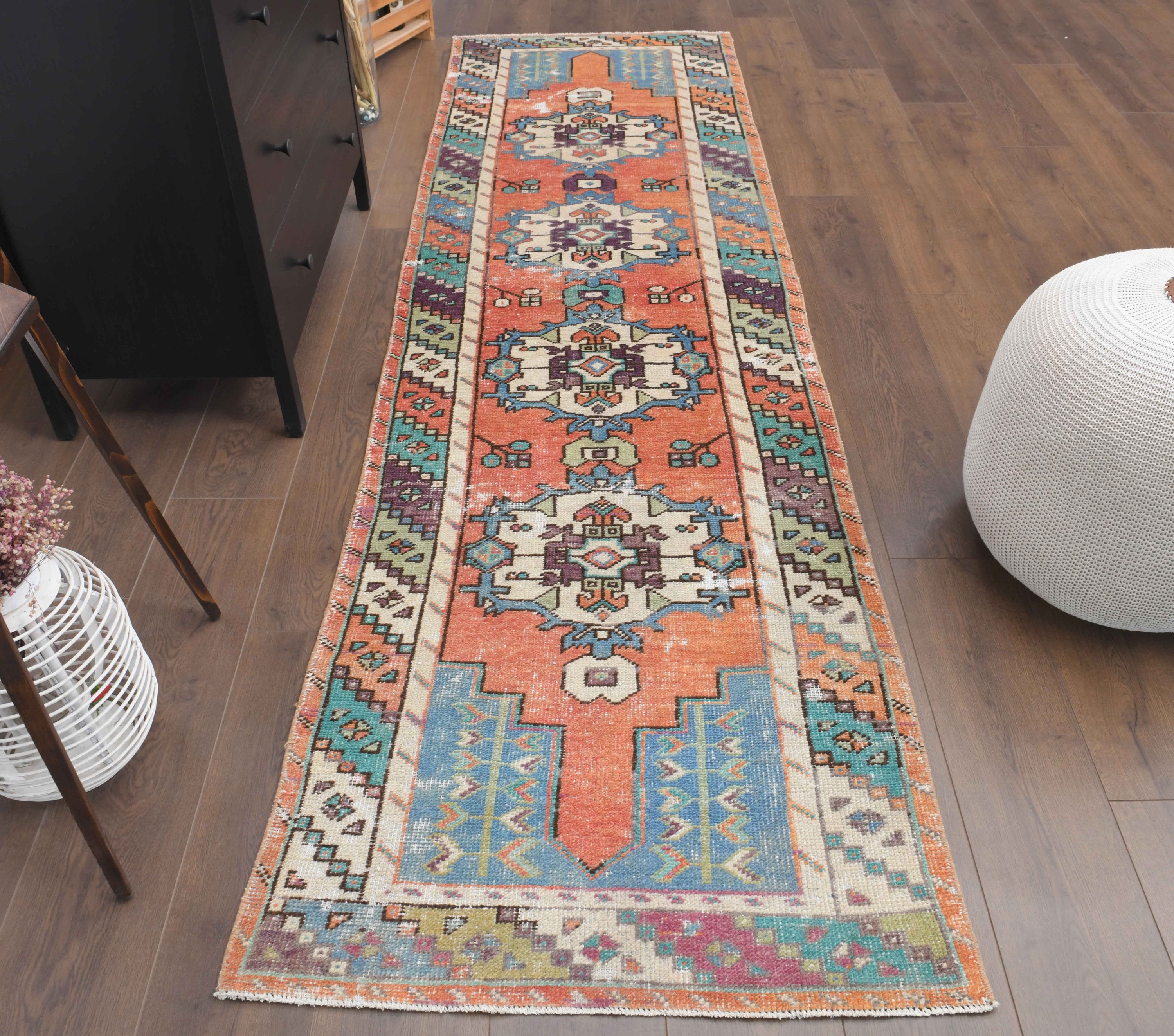 Rugs Floor & Rugs Anatolian Hallway Rugs Farmhouse Decor Folk Art Boho ...