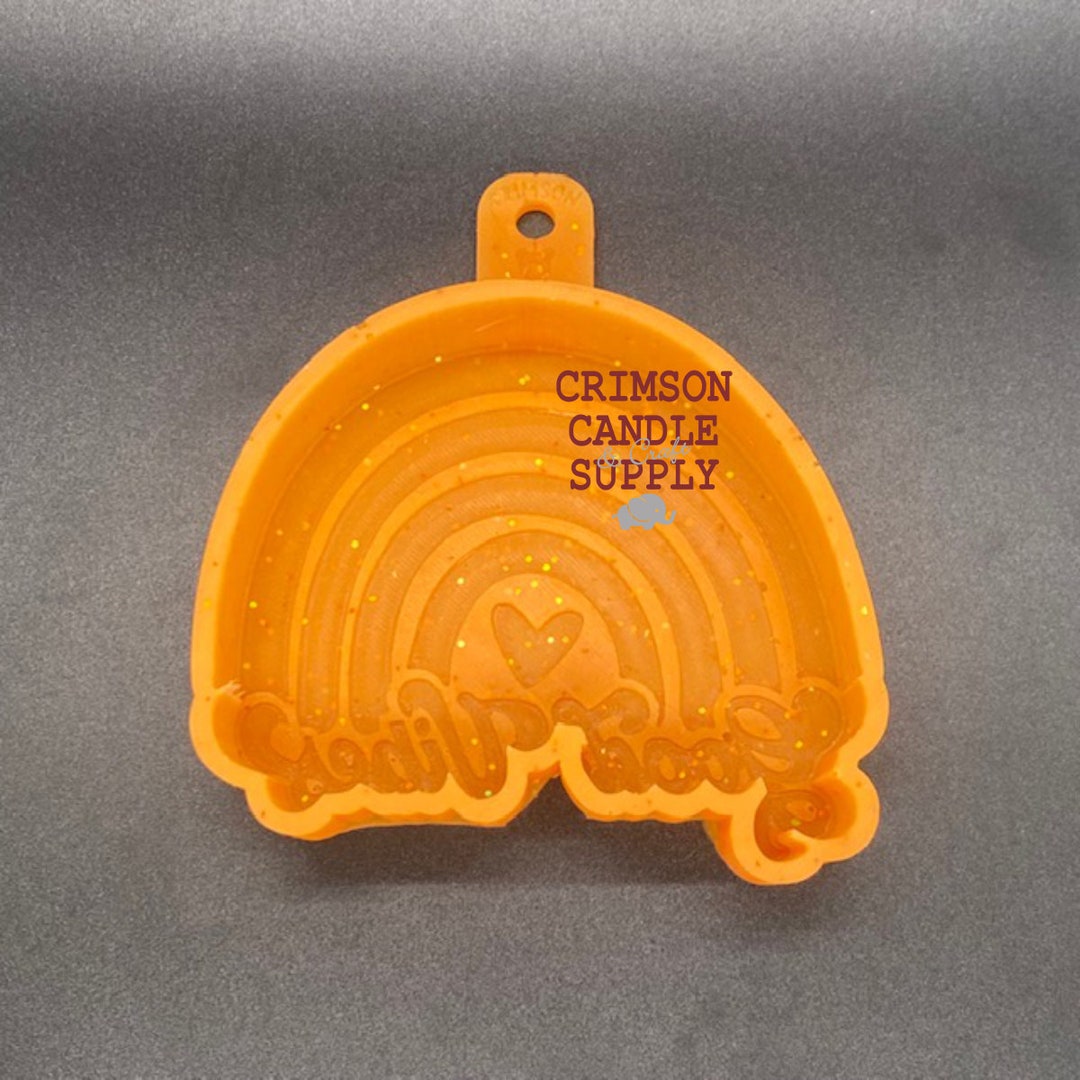 Good Vibes Rainbow Silicone Mold 3.5 H X 4.5 W X 1 Deep - Etsy