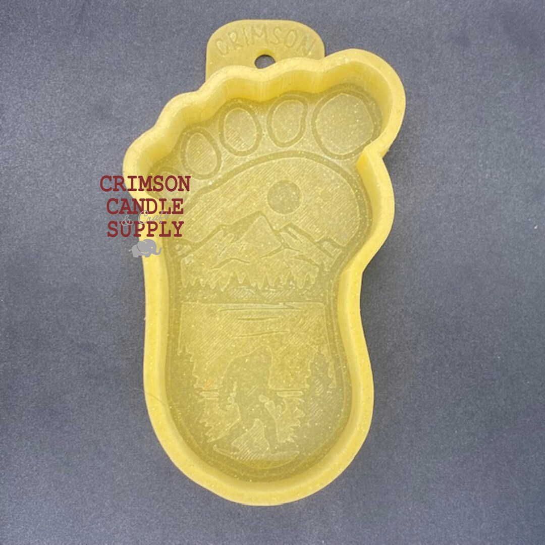 Big Foot / Sasquatch / Yeti Silicone Mold 5.5” Tall X 3.5” Wide X 1 ...