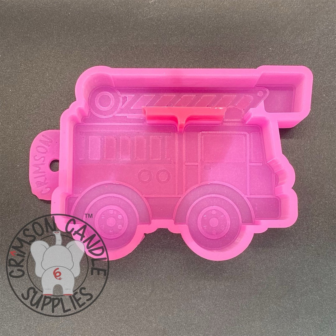 Fire Truck Fireman Emt First Responder Emergency Rescue Silicone Molds ...