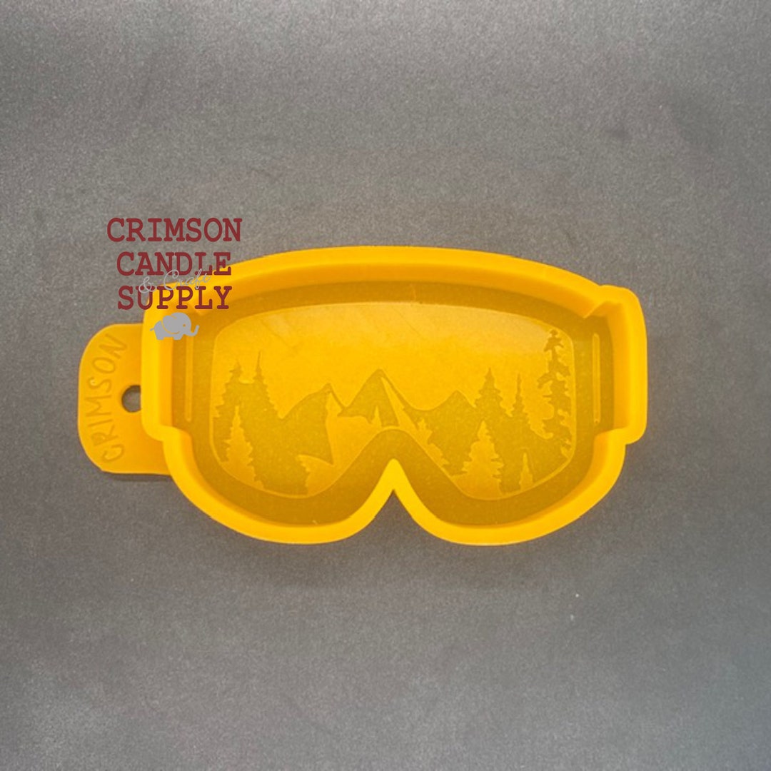 Ski Goggles Silicone Mold 4.5 W X 2.5 T X 1 Deep - Etsy
