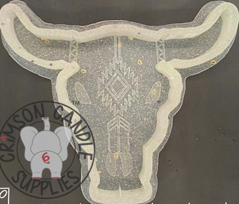 Aztec Bull Skull Bohemian Boho Silicone Molds 5 Tall X - Etsy