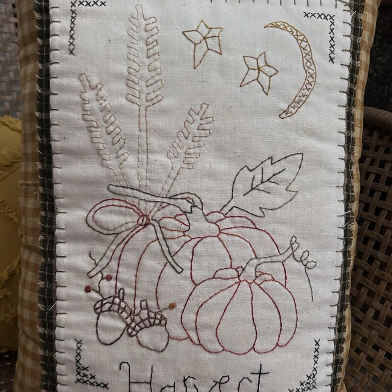 Primitive Pillow - Etsy