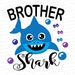 Brother Shark Svg Shark Svg Shark Brother Boy Svg Shark do | Etsy