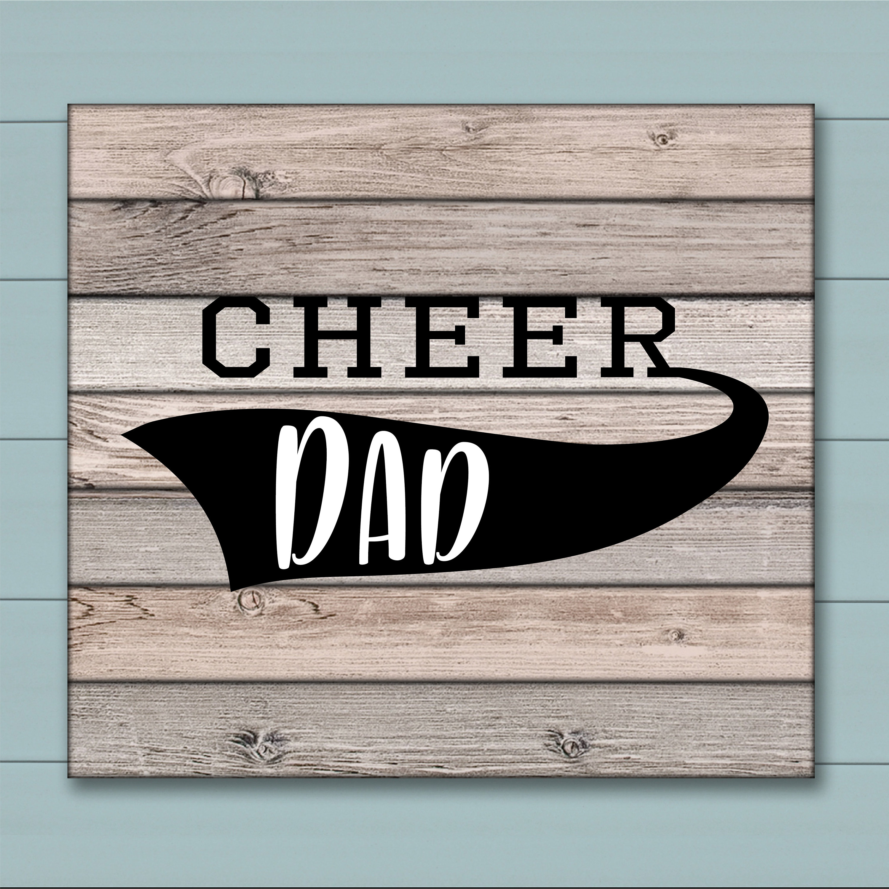 Cheer Papa SVG Sport Papa geschnitten Datei Süße Papa | Etsy