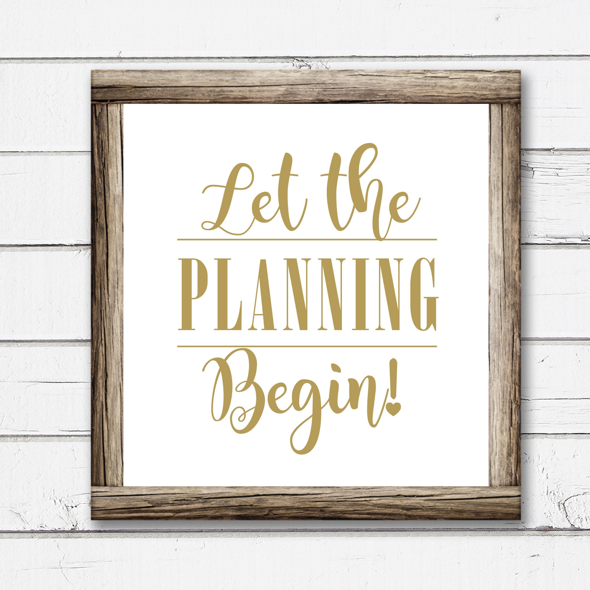 Let the Planning Begin SVG / Let the Planning Begin Shirt | Etsy