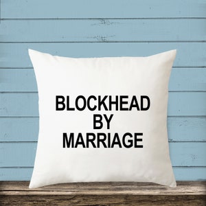 Blockhead by Marriage SVG | Blockhead Design SVG | Blockhead Cutter ...