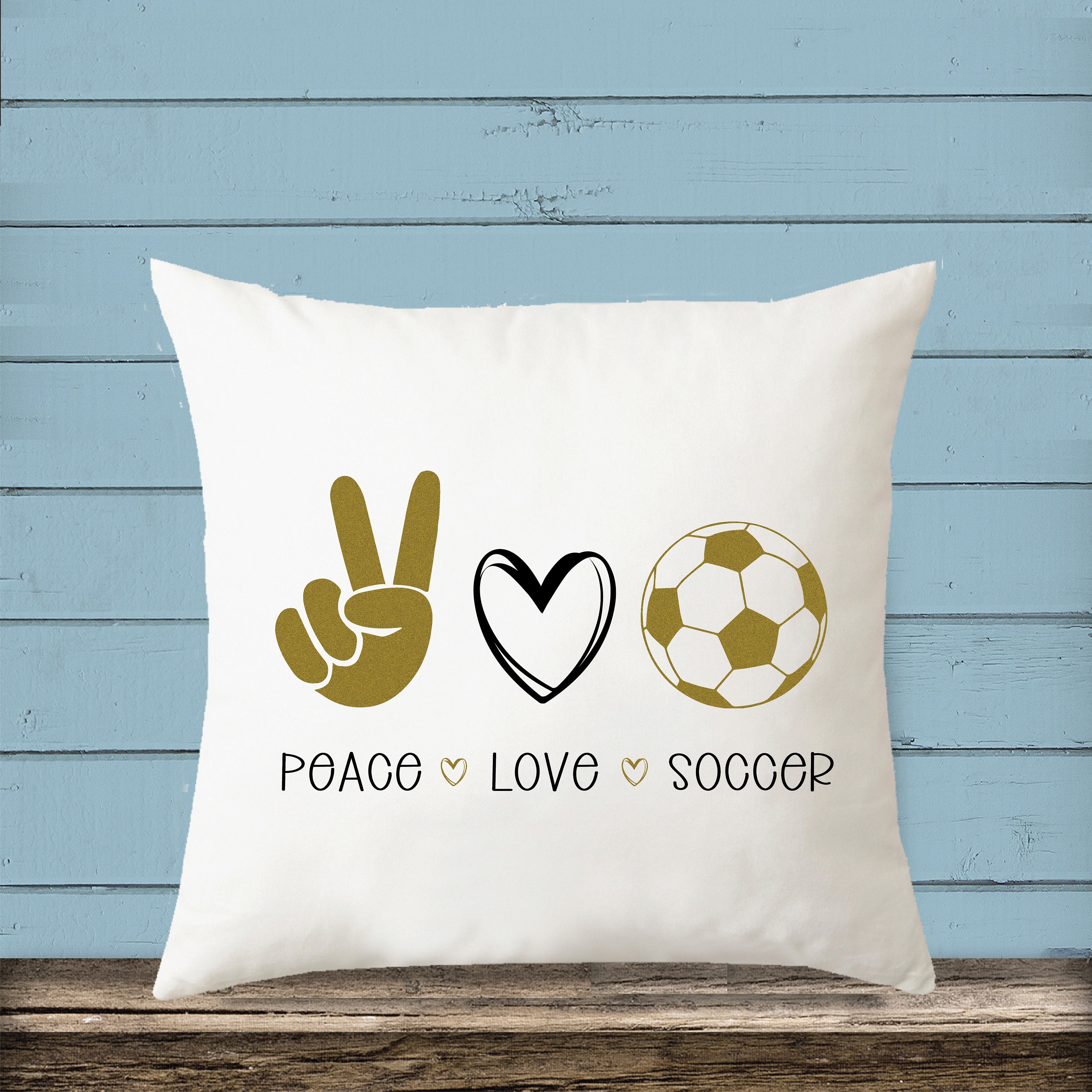 Peace Love Soccer / Love Soccer SVG / Soccer Cutter File / | Etsy
