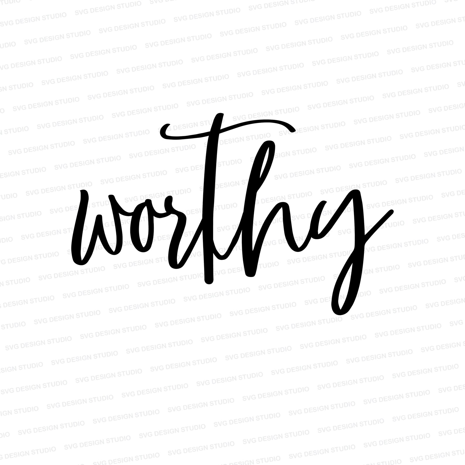 Worthy Cross Svg Christian Shirt Design Worthy Svg Dxf - Etsy