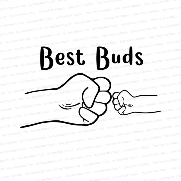 Best Buds Svg - Etsy