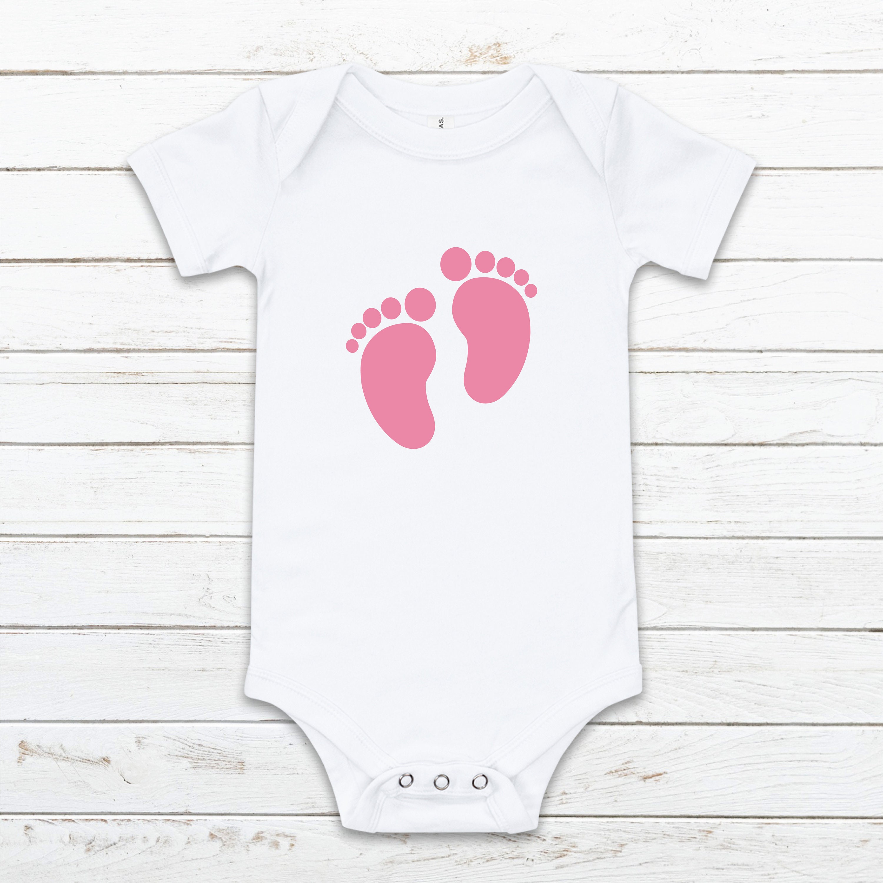 Girl Baby Feet SVG Baby Shower Svg Vectored Baby Feet Cute - Etsy