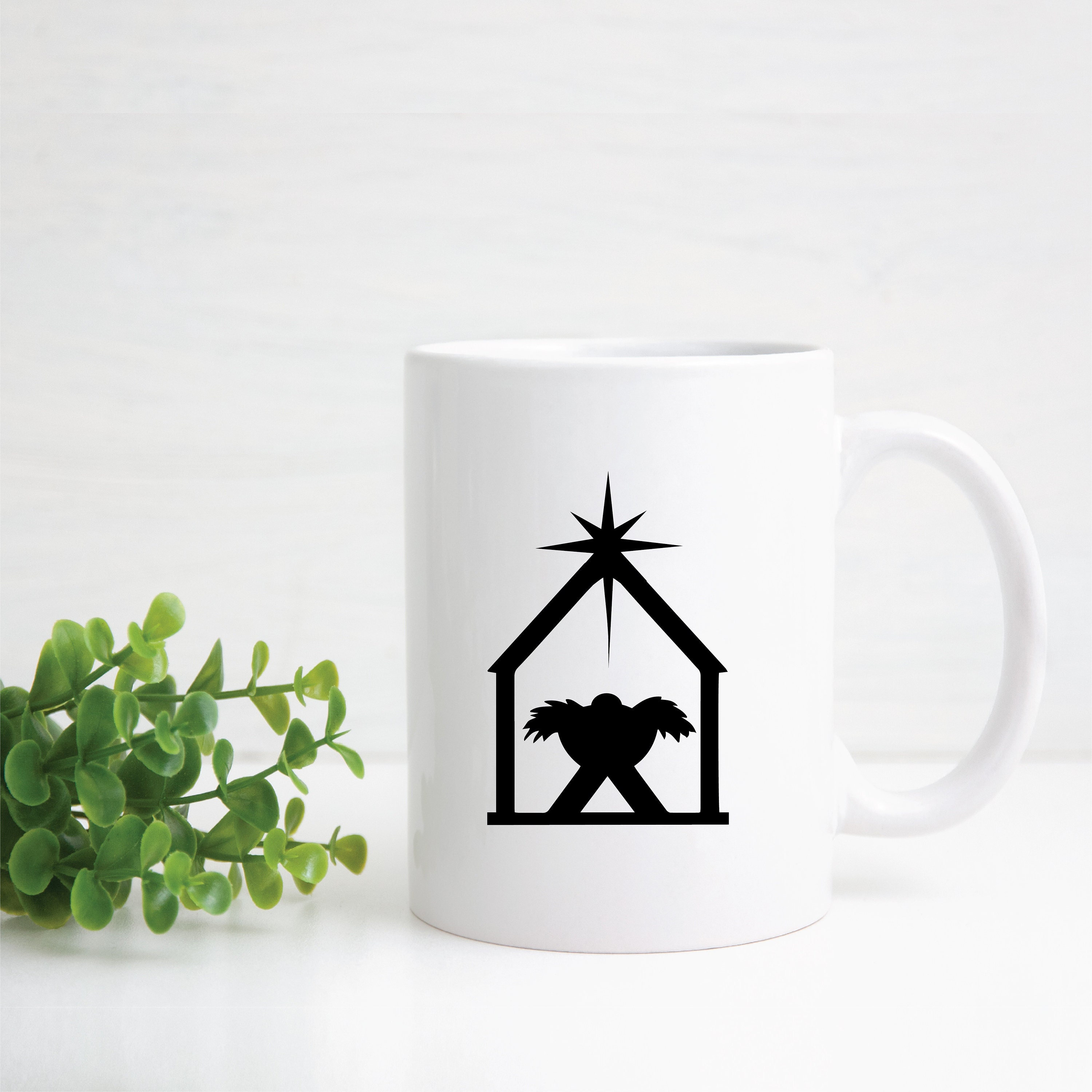 Pesebre SVG / Navidad Pesebre Silueta SVG / Estable y Pesebre - Etsy México