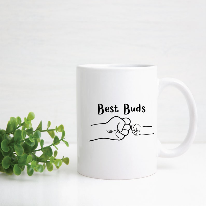 Best Buds Fist Bump SVG Father's Day Fist Bump Design - Etsy