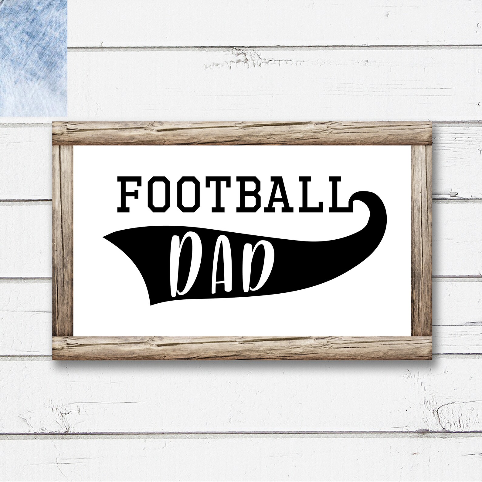 Football Dad SVG Sports Dad Cut File Cute Dad Saying - Etsy