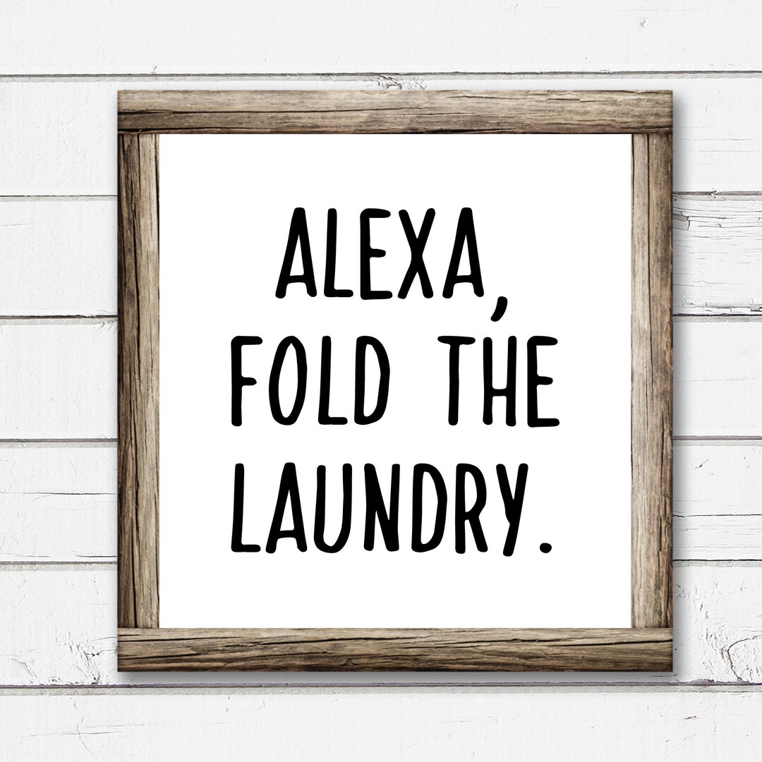 Alexa Fold the Laundry SVG | Alexa Laundrysvg | Alexa DXF | Svg Files ...