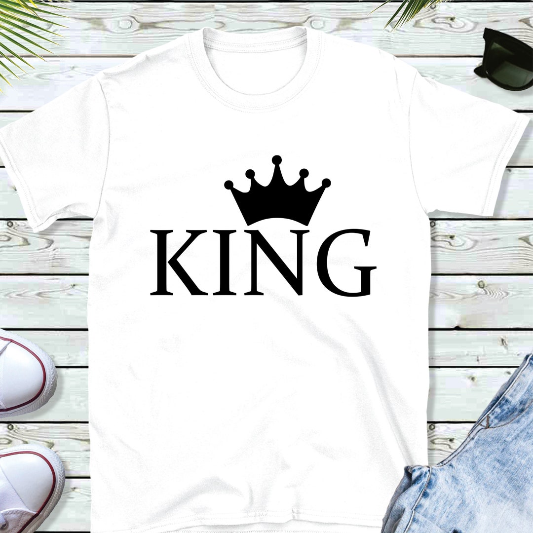 King SVG / King With Crown Design File / King Coffee Mug / Onesie Svg ...