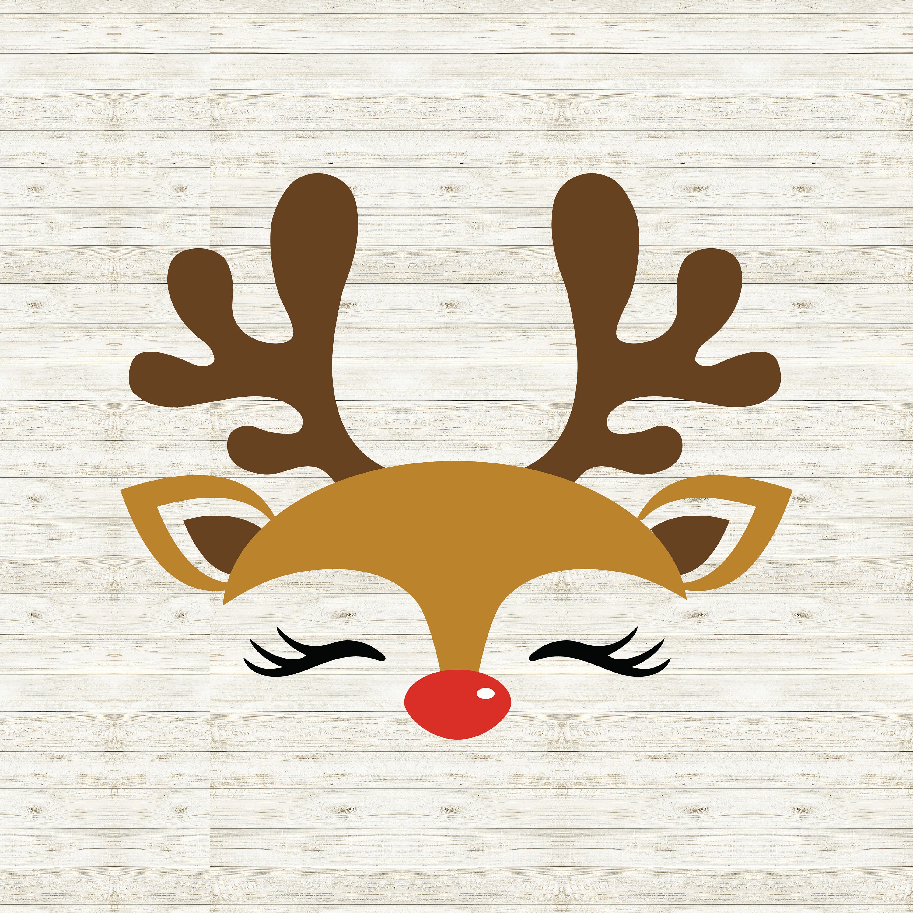 Reindeer SVG | Christmas Reindeer SVG | Rudolph Cut File | Christmas ...