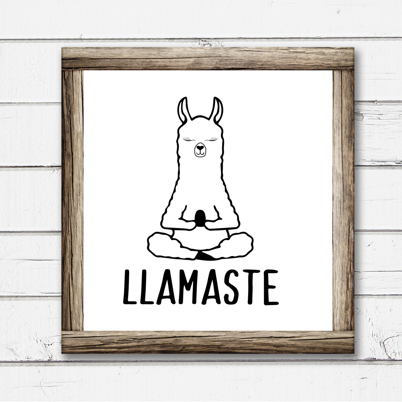 Llamaste SVG, Llama Yoga Svg, Namaste Llama Svg, Cut File Cricut ...