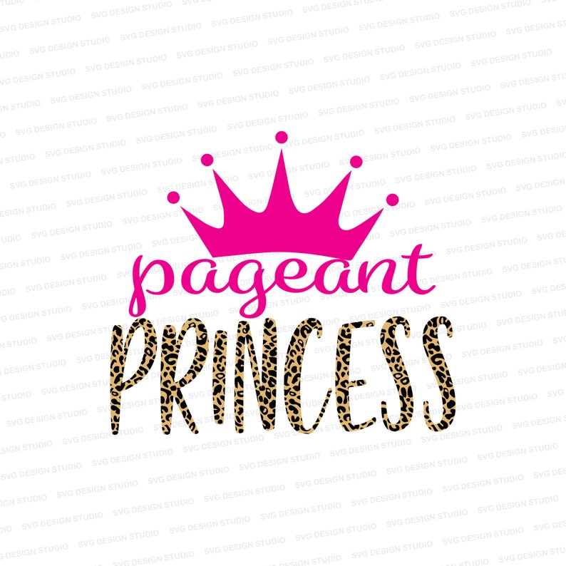 Pageant Princess SVG Pageant Princess Design SVG Pageant - Etsy