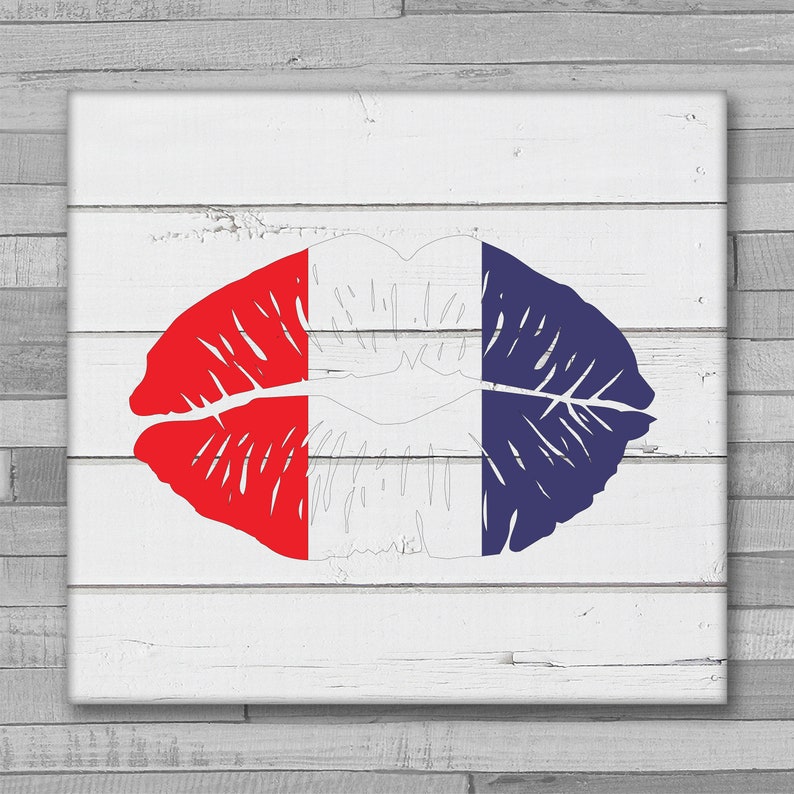 Patriotic Lips SVG, 4th of July Lips Cut File (digital Download) - Etsy