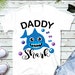 Daddy Shark Svg, Shark Svg, Shark Daddy Boy Svg, Shark Do Do Do, Daddy ...