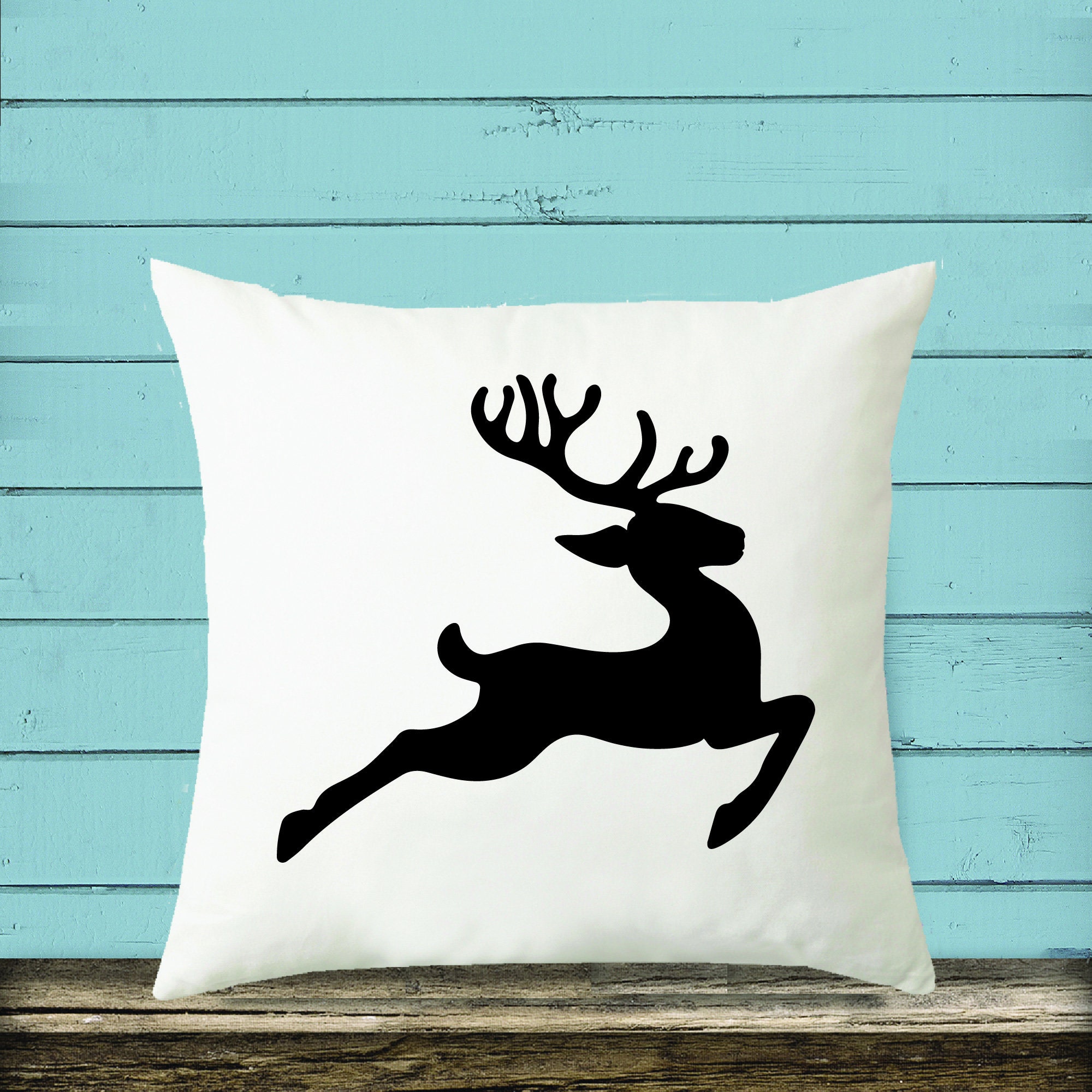 Silueta de reno SVG / Silueta de reno de Navidad SVG / Rudolph - Etsy ...