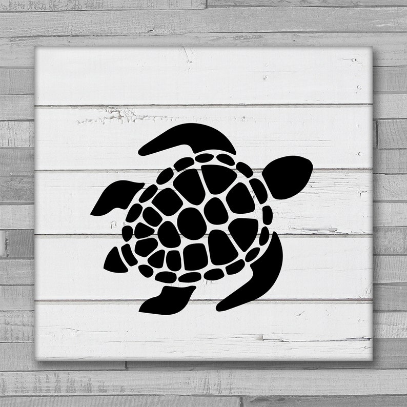Vectored Sea Turtle Designs 4 Sea Turtle Designs Use - Etsy