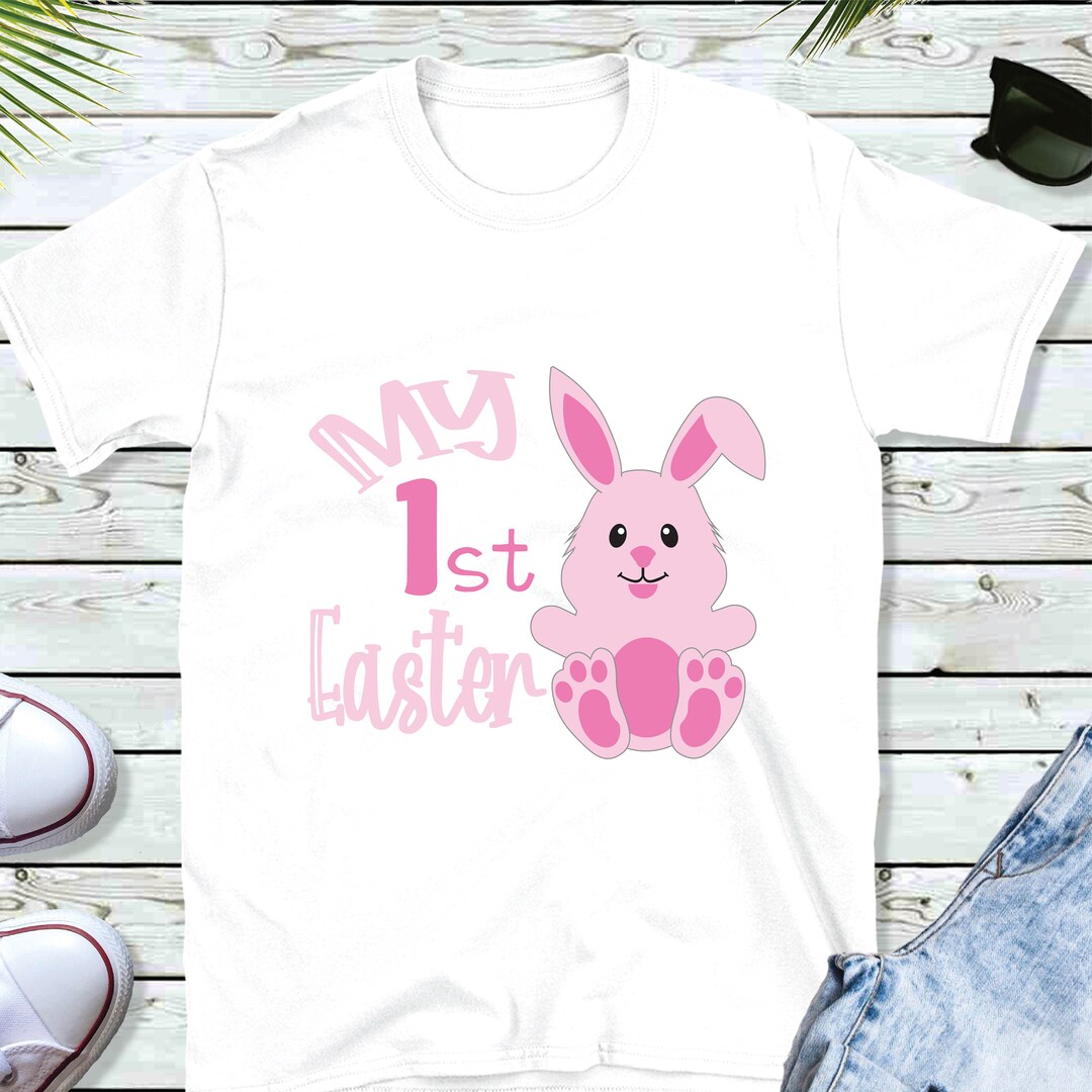 My First Easter SVG / 1st Easter Girl SVG / Cute Easter Bunny SVG / Svg ...
