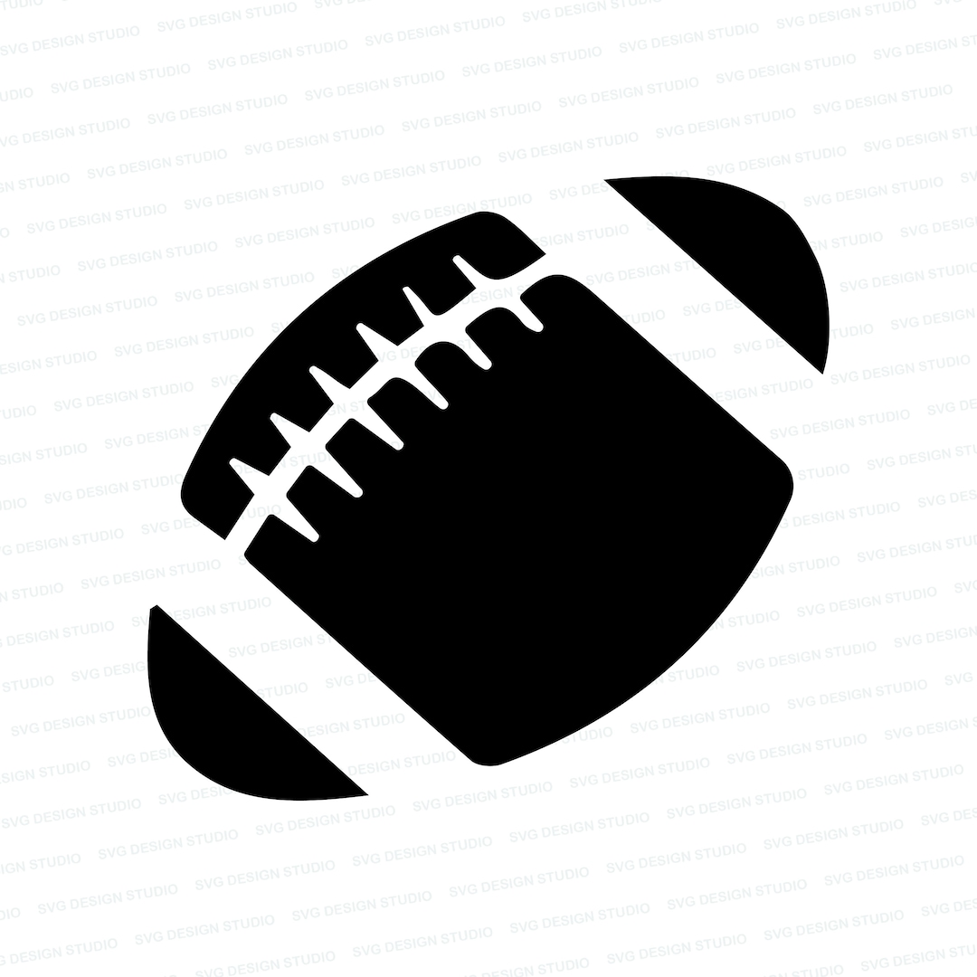 Vectored Football/ Football SVG / Football Cutter File / Football DXF ...