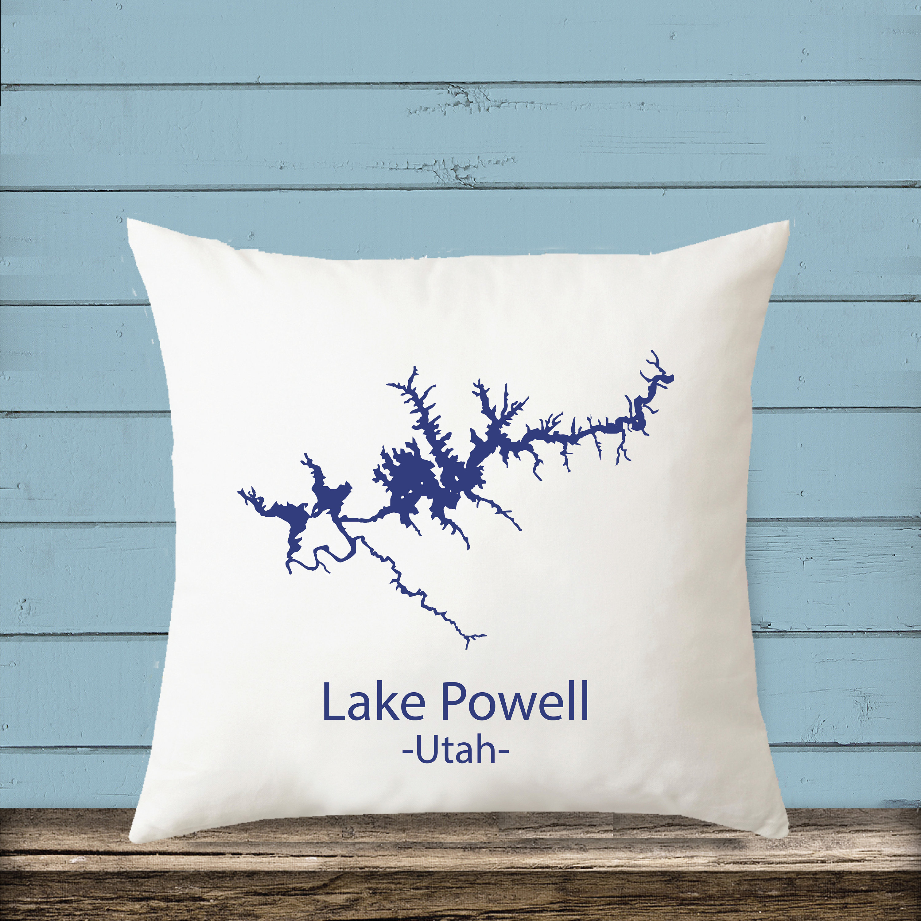 Lake Powell Silhouette SVG Lake Powell Utah Powell Lake - Etsy