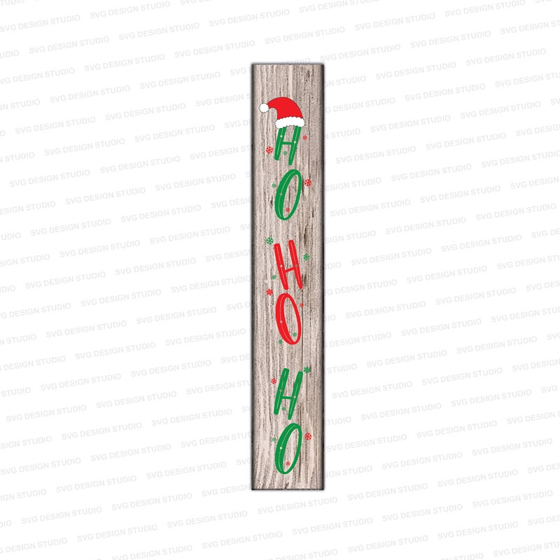 Ho Ho Ho Porch Sign - Etsy