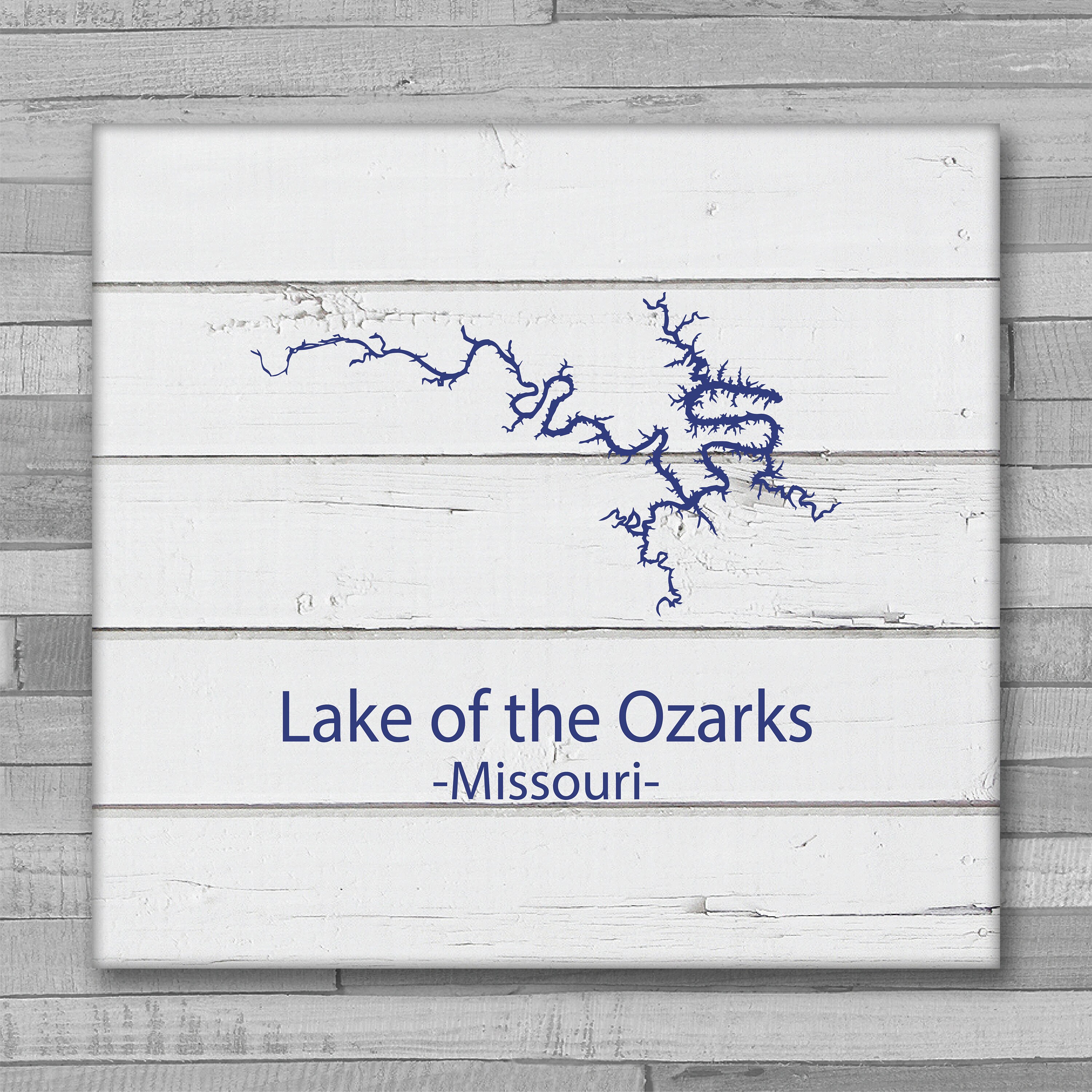 Lake of the Ozarks Silhouette SVG | Lake of the Ozarks Missouri Design ...