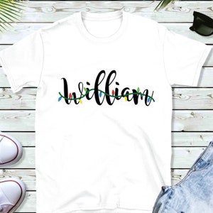 William Christmas Lights SVG William Christmas Shirt SVG Cut File ...