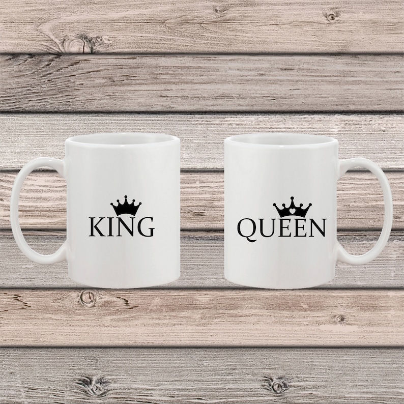 King and Queen Design Files SVG / King Queen Crown Design - Etsy