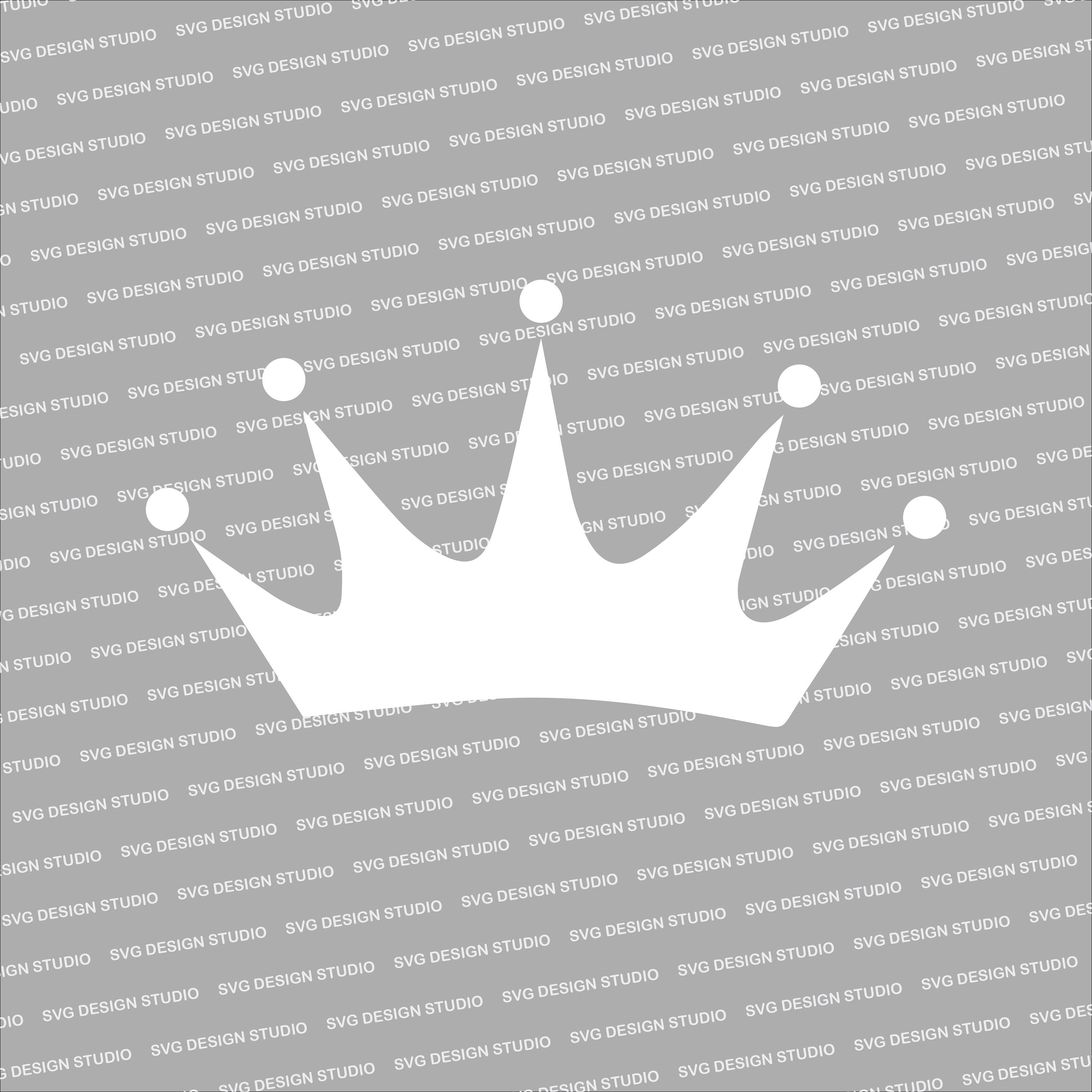 Crown SVG Pageant Crown SVG Crown Cutter File Pink - Etsy Finland