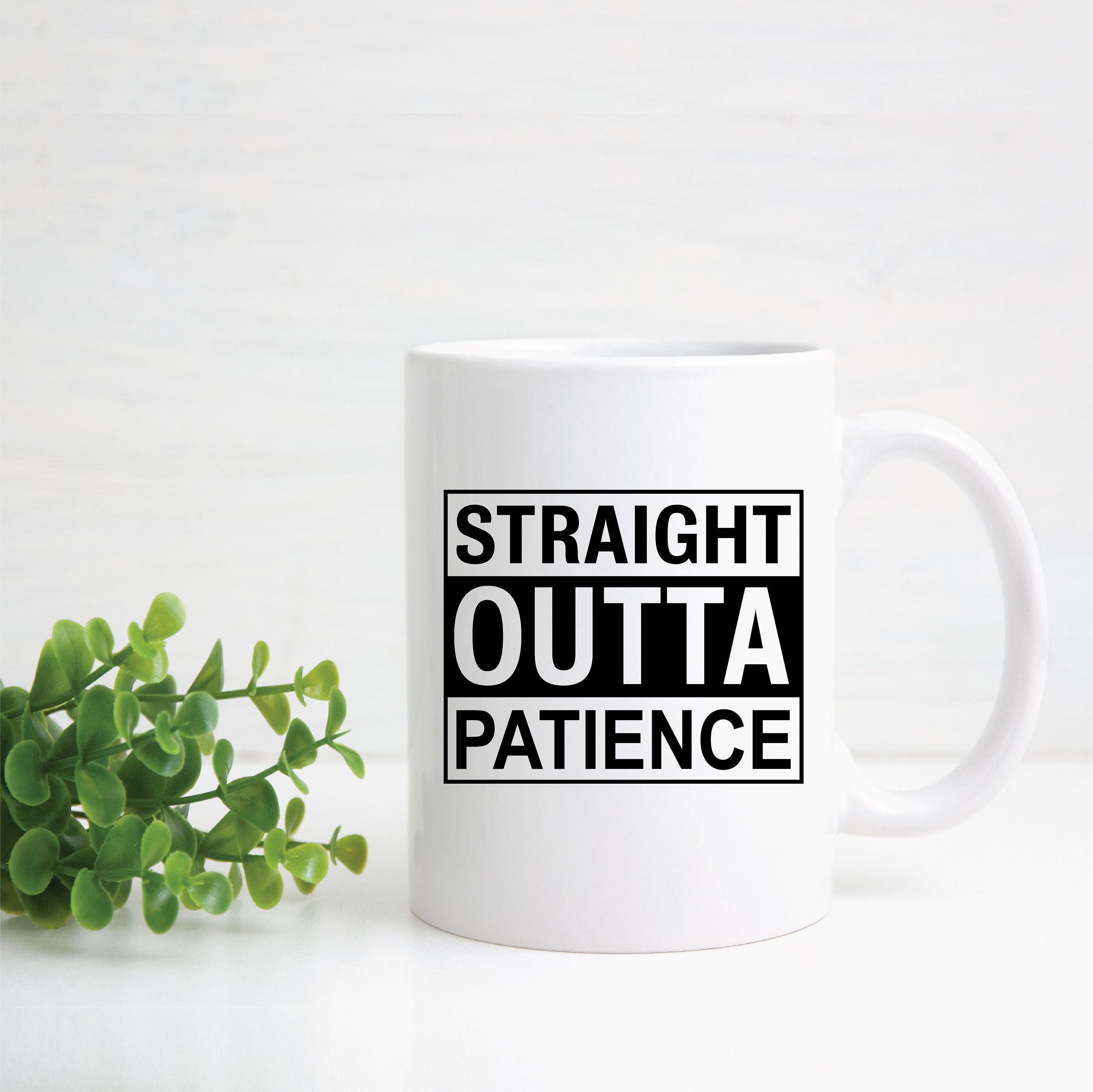 Straight Outta Patience SVG Patience Svg Straight Outta - Etsy