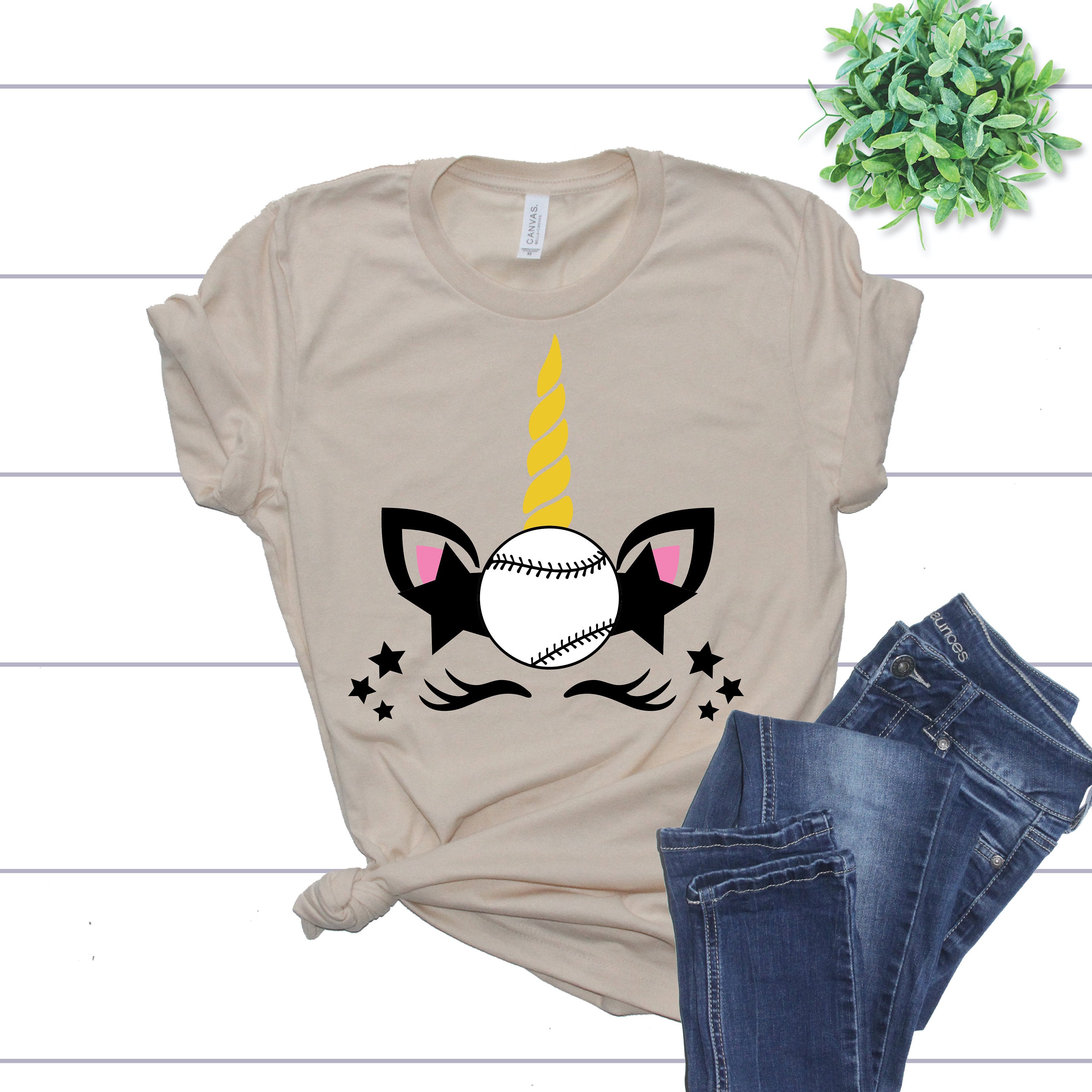 Magical Baseball SVG Baseball Unicorn svg Baseball clip art | Etsy