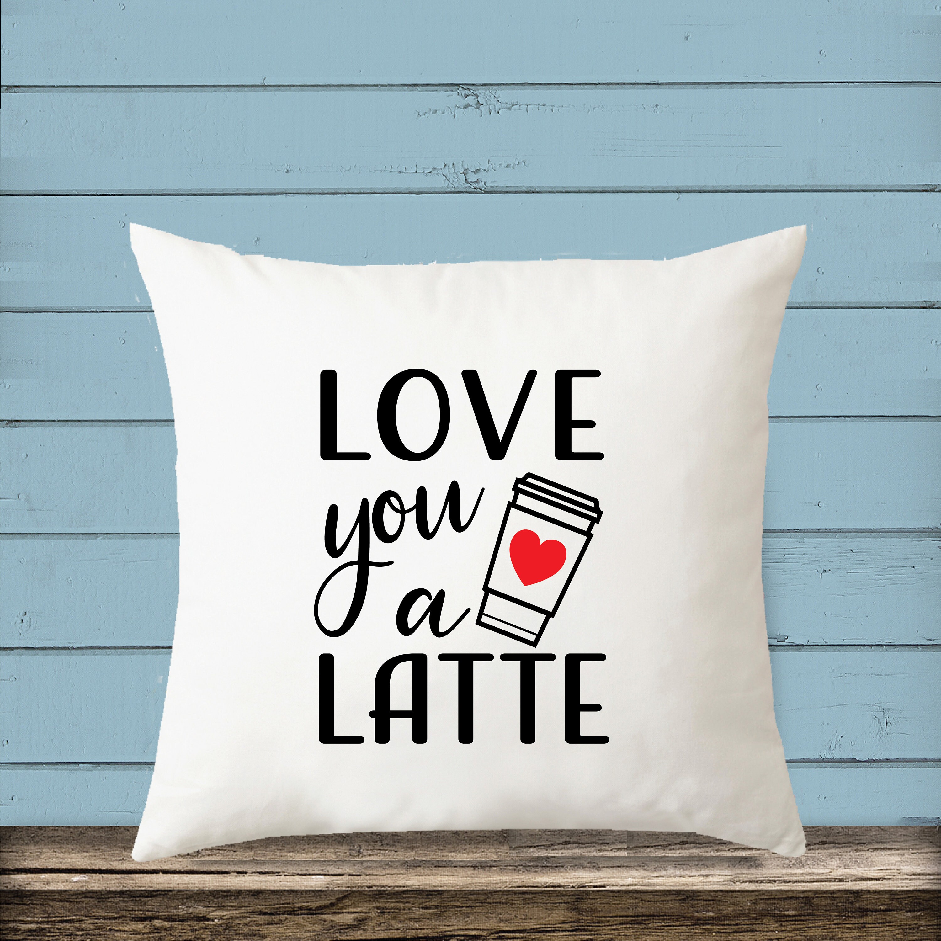 Love You A Latte SVG Coffee Cutter File Need More Coffee - Etsy