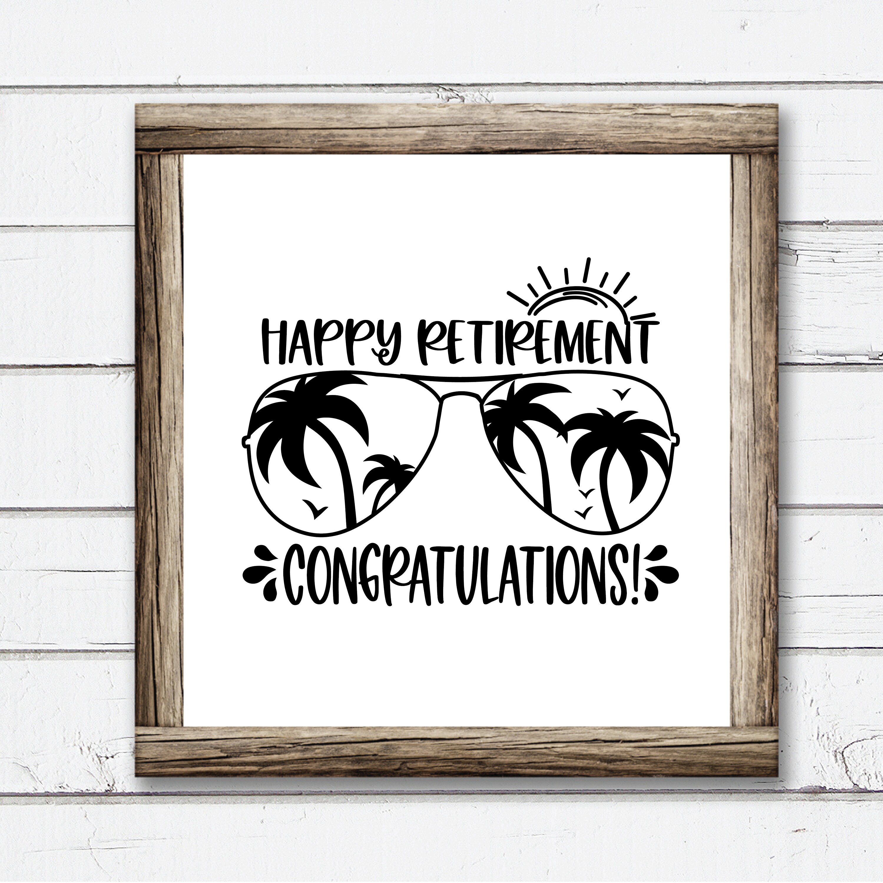 Happy Retirement SVG | Aloha Ruhestand | Benutzerdefinierte svg ...