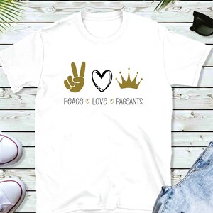 Peace Love Pageants | Love Pageants SVG | Pageant Cutter File | Pageant ...
