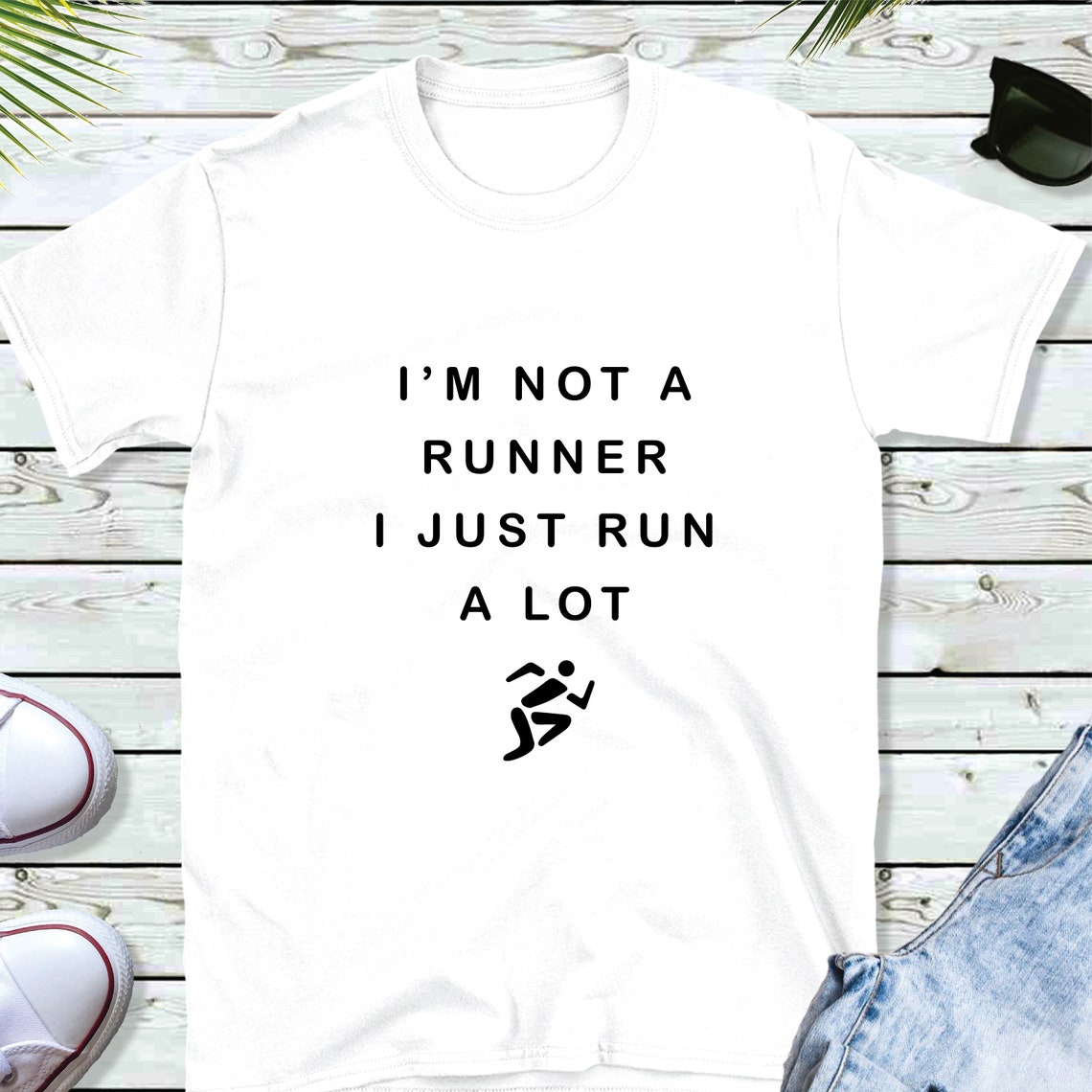 I'm Not A Runner I Just Run A Lot SVG Running Psychology | Etsy