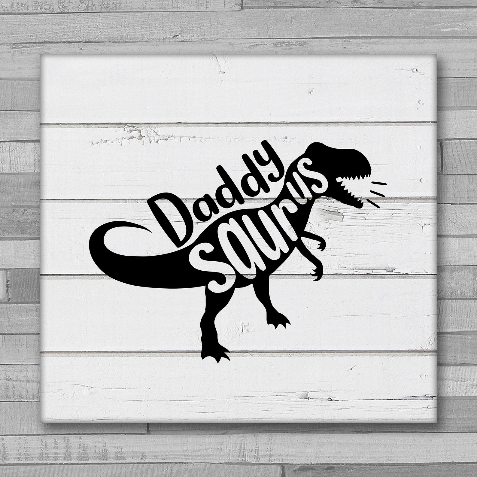 Daddy Saurus SVG Daddy Dinosaur SVG Daddy Trex Dad | Etsy