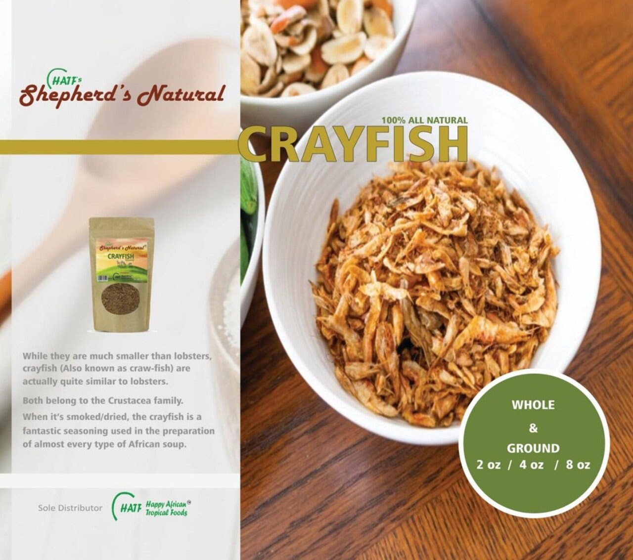 Crayfish Whole/ground dried 4 Oz. Bag Seasoning - Etsy