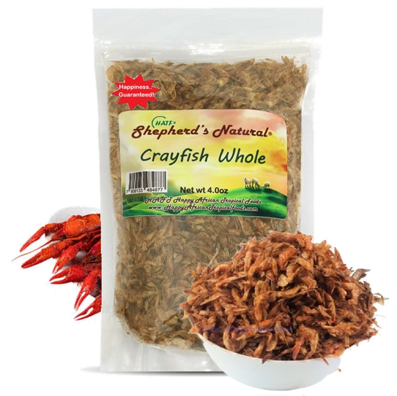 Crayfish Whole/ground (dried), 4 Oz. Bag Seasoning - Etsy
