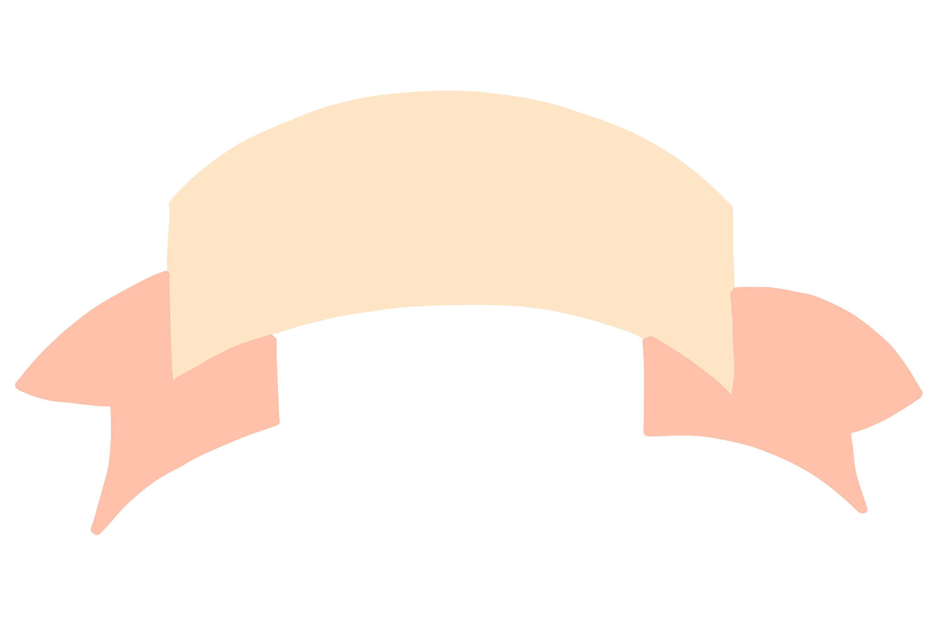 Ribbon Banner Label Text box Clip Art. PNG files. | Etsy