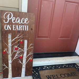 Peace on Earth Christmas Decor - Etsy