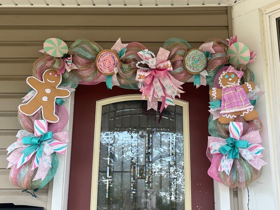 Gingerbread Candy Garland I Was So Excited To Do A Christmas
