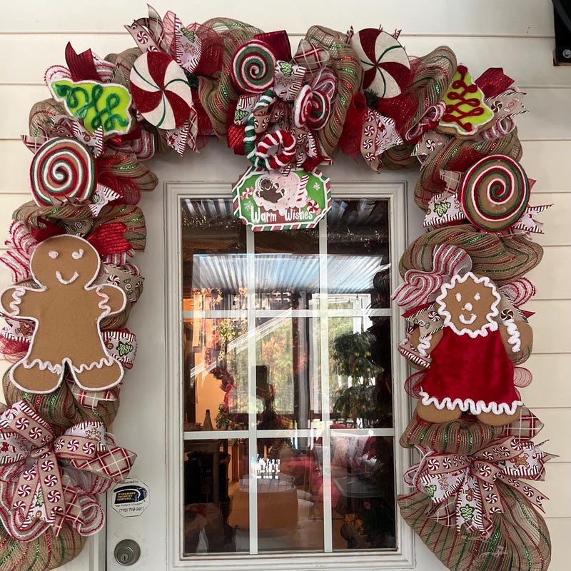 Gingerbread Garland - Etsy